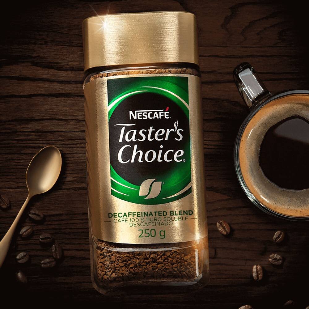 Café Soluble Tasters Choice Nescafé Descafeinado 250 G