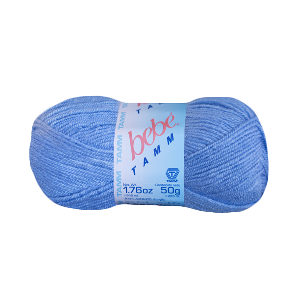 Estambre Bebe Tamm Madeja de 50 gramos Azul Cobalto