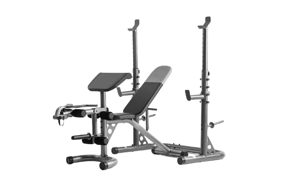 Banco Ajustable con Rack