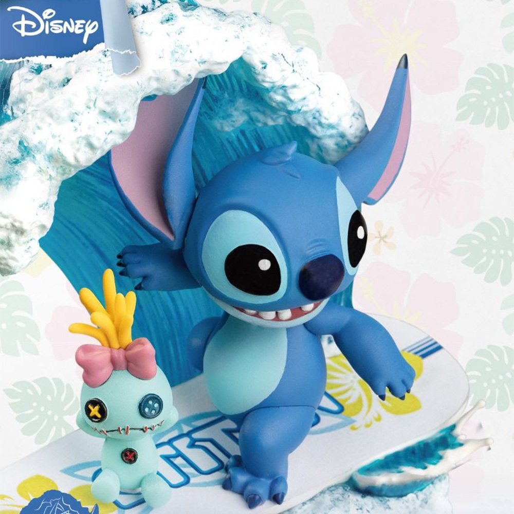 Beast Kingdom Diorama Stage Disney: Lilo y Stitch - Stitch Surfeando