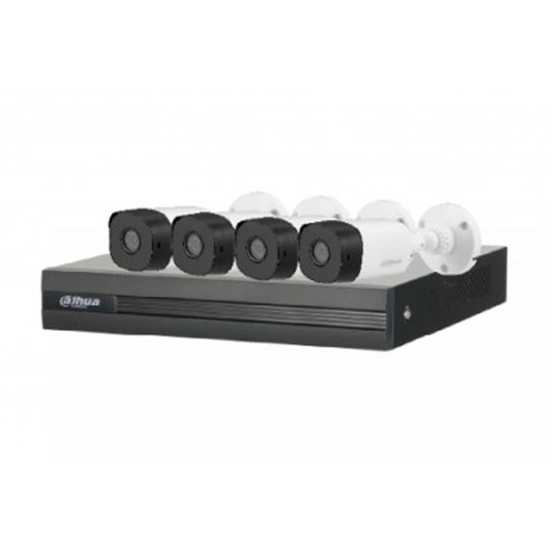 Kit de 4 Canales 1080p Dahua Technology DH-KIT/ XVR1B04/4-B1A21 ...