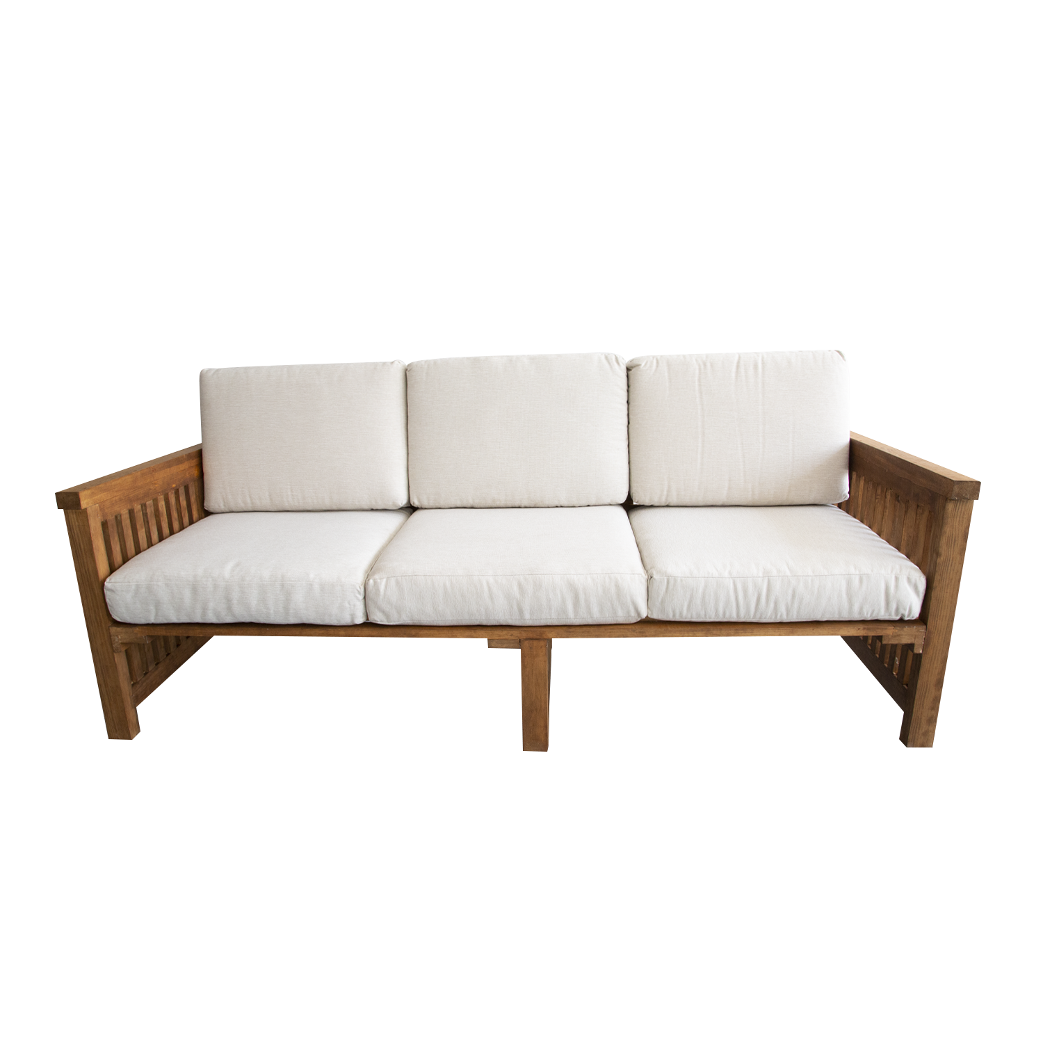 Sillón Modelo Campestre 3 personas . Rústico Tratable . Leer Descripción