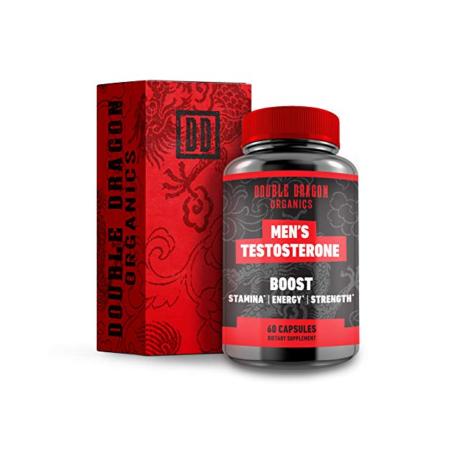 DOUBLE DRAGON TESTOSTERONE BOOST - TESTOSTERONA 60 CAPSULAS