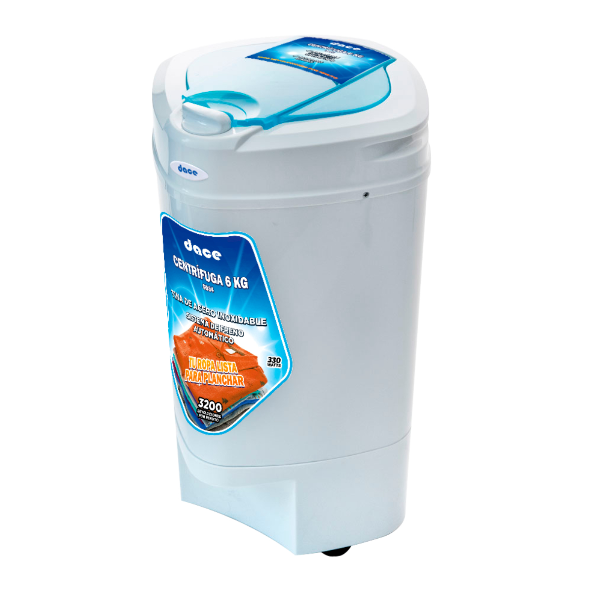 CENTRIFUGADORA DACE SD34 USO RUDO 6KG ORTY6