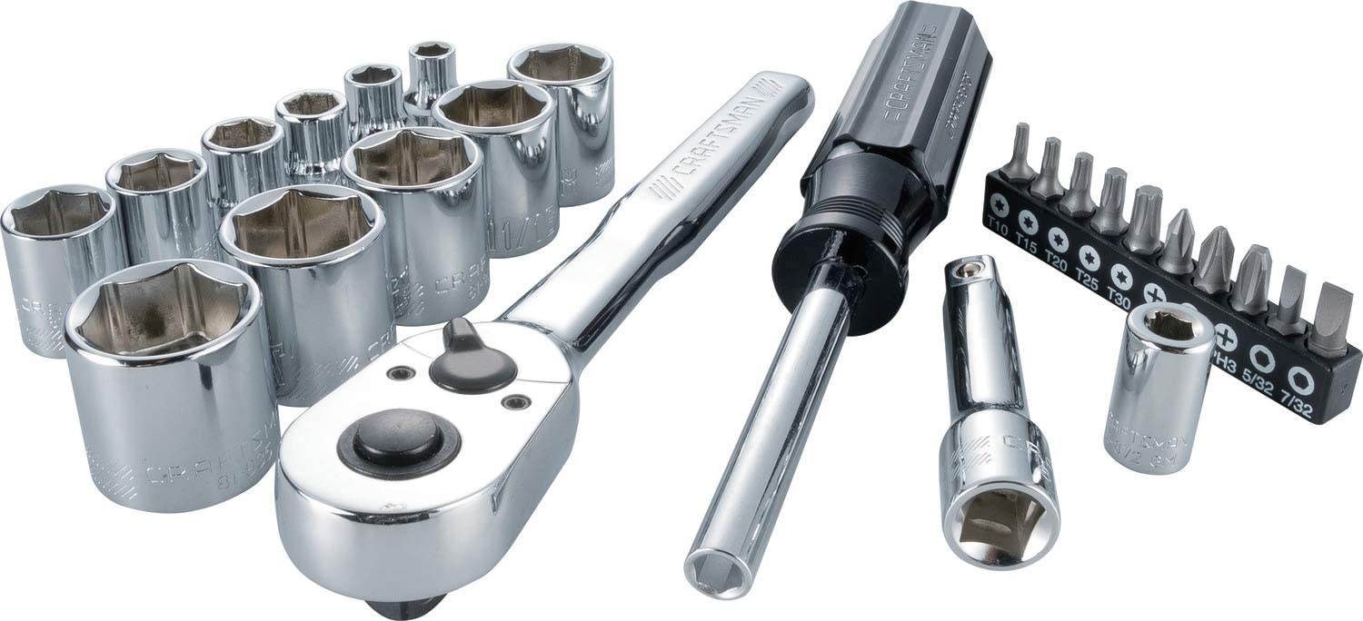 Autocle Craftsman 24 Piezas 3/8 Estandar