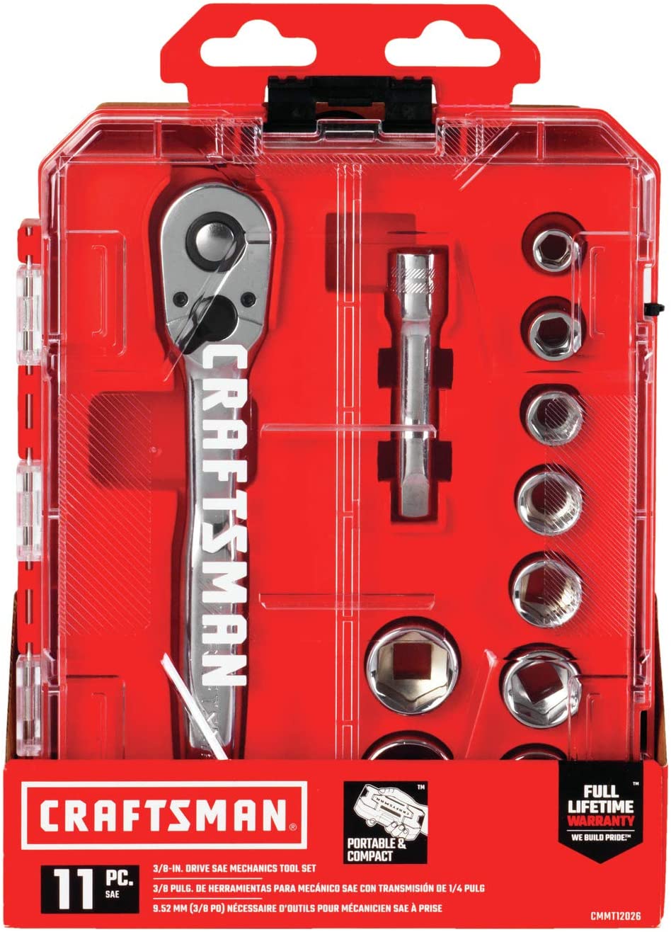 Autocle 3/8 Craftsman 11 Piezas Estandar