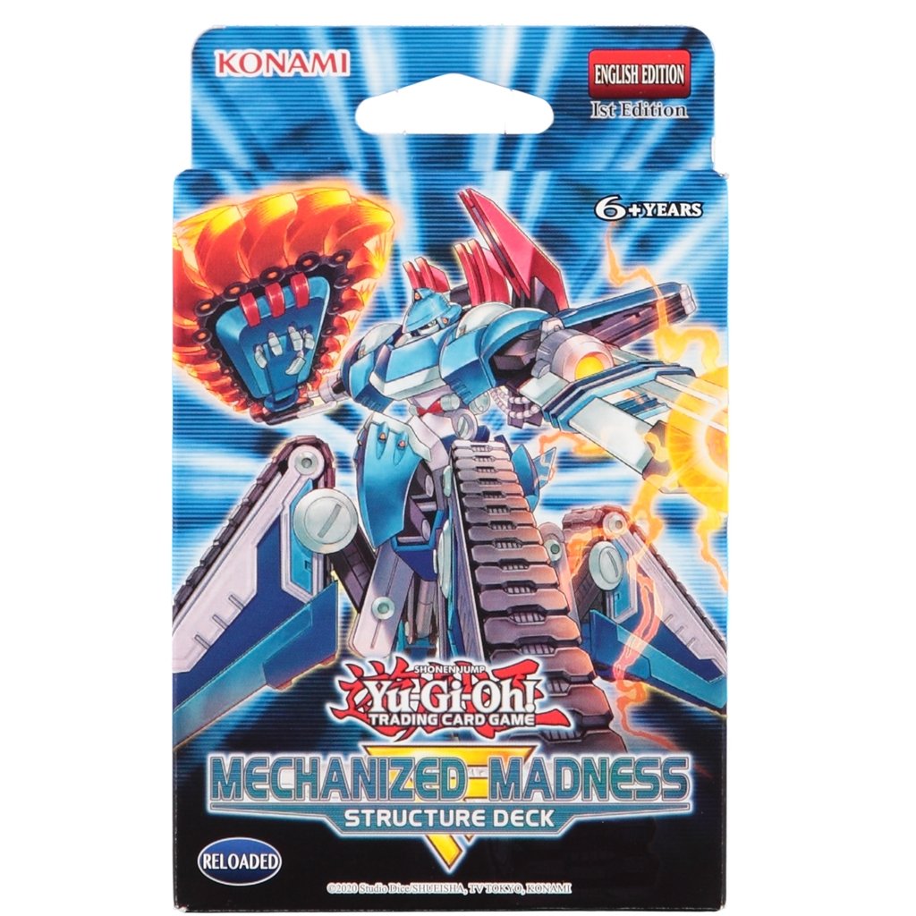 YUGIOH STRUCTURE DECK MECHANIZED MADNESS - KONAMI