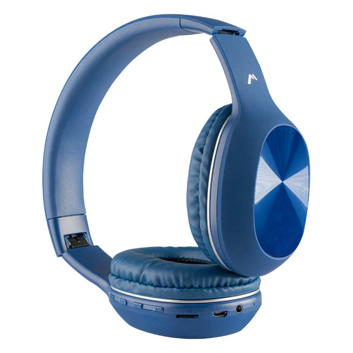 AUDÍFONOS MITZU MH-9390BL SONIDO HD RECARGABLES AZUL ENDY1*