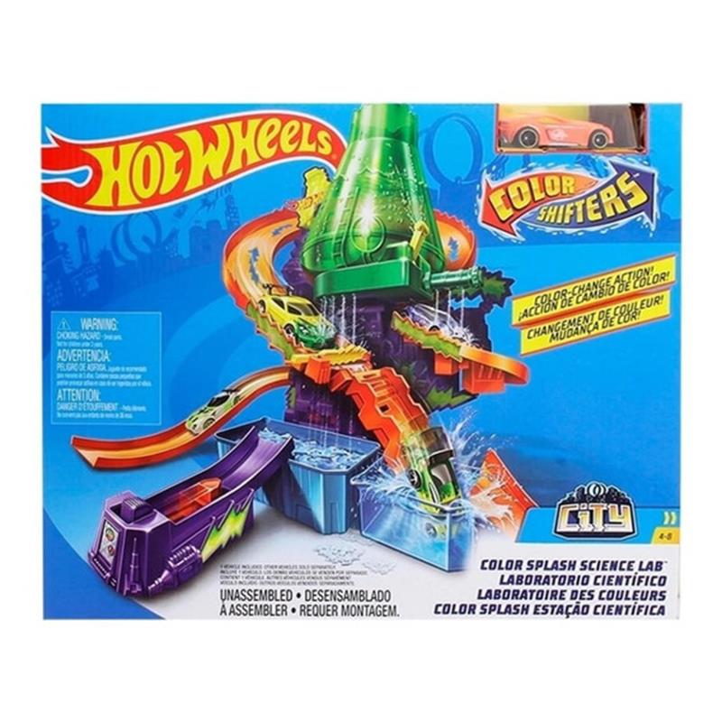 Mattel Hot Wheels Laboratorio Científico Color Shifters