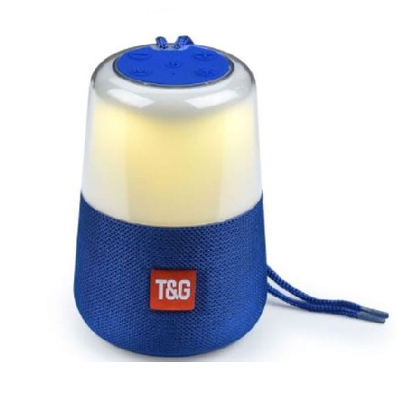 Bocina Portatil Azul Bluetooth Usb Sd Radio Tg168 Tyg