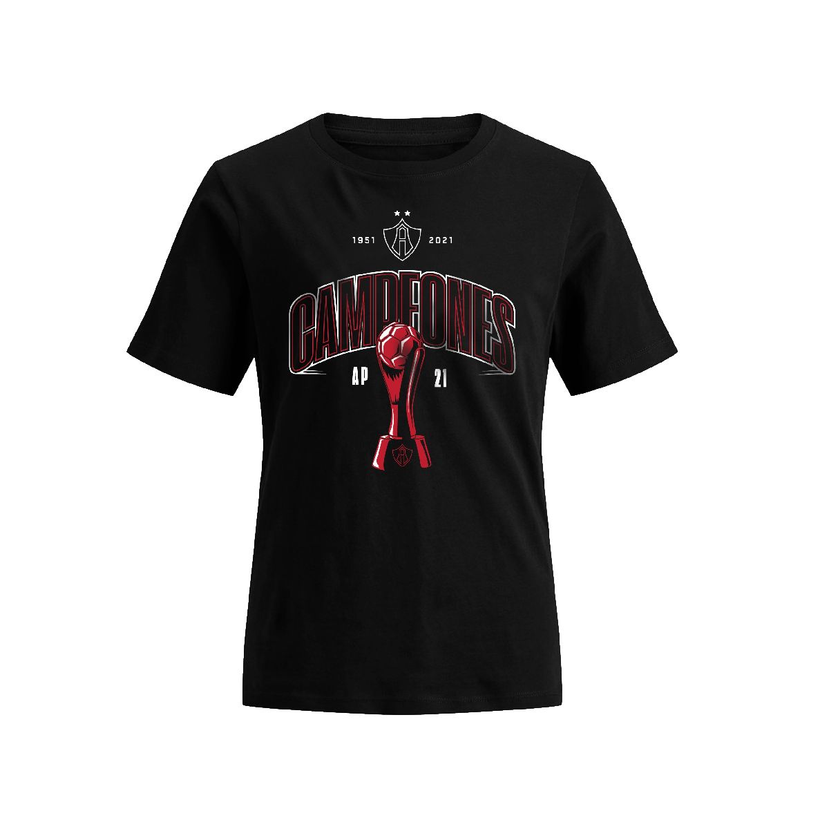 Playera Atlas Edición Especial Campeón AP 2021 Original