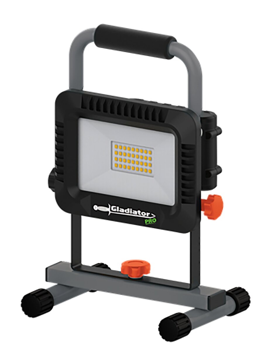 Reflector Led Portatil 20w Bateria 18v Gladiator Pro RF 820/18 C1