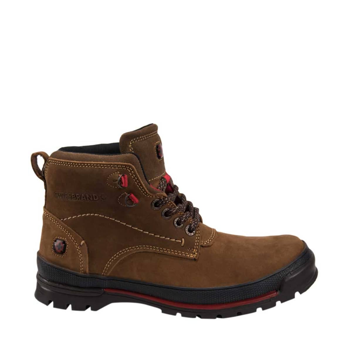 Botas Swissbrand para trabajo industrial, color moka, para hombre, mod ...
