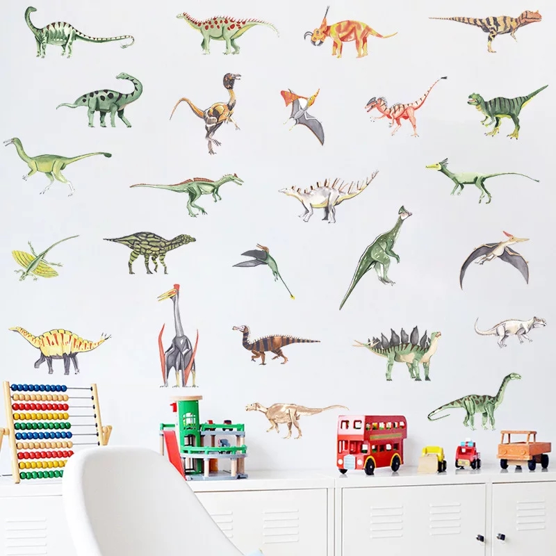 Vinil Decorativo De Interiores infantil Dinosaurios