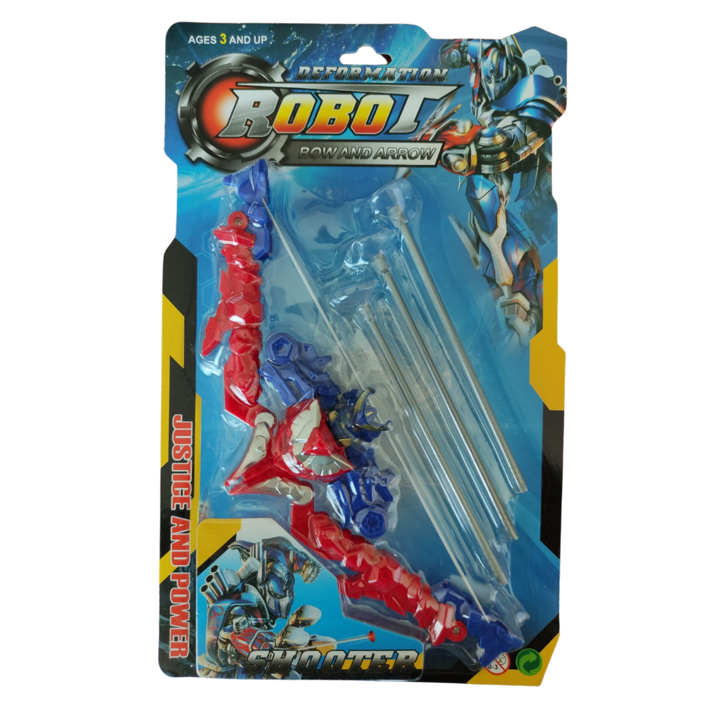 Deformation Robot - Bow and Arrow - Juguete Robot Transformable Arco y ...