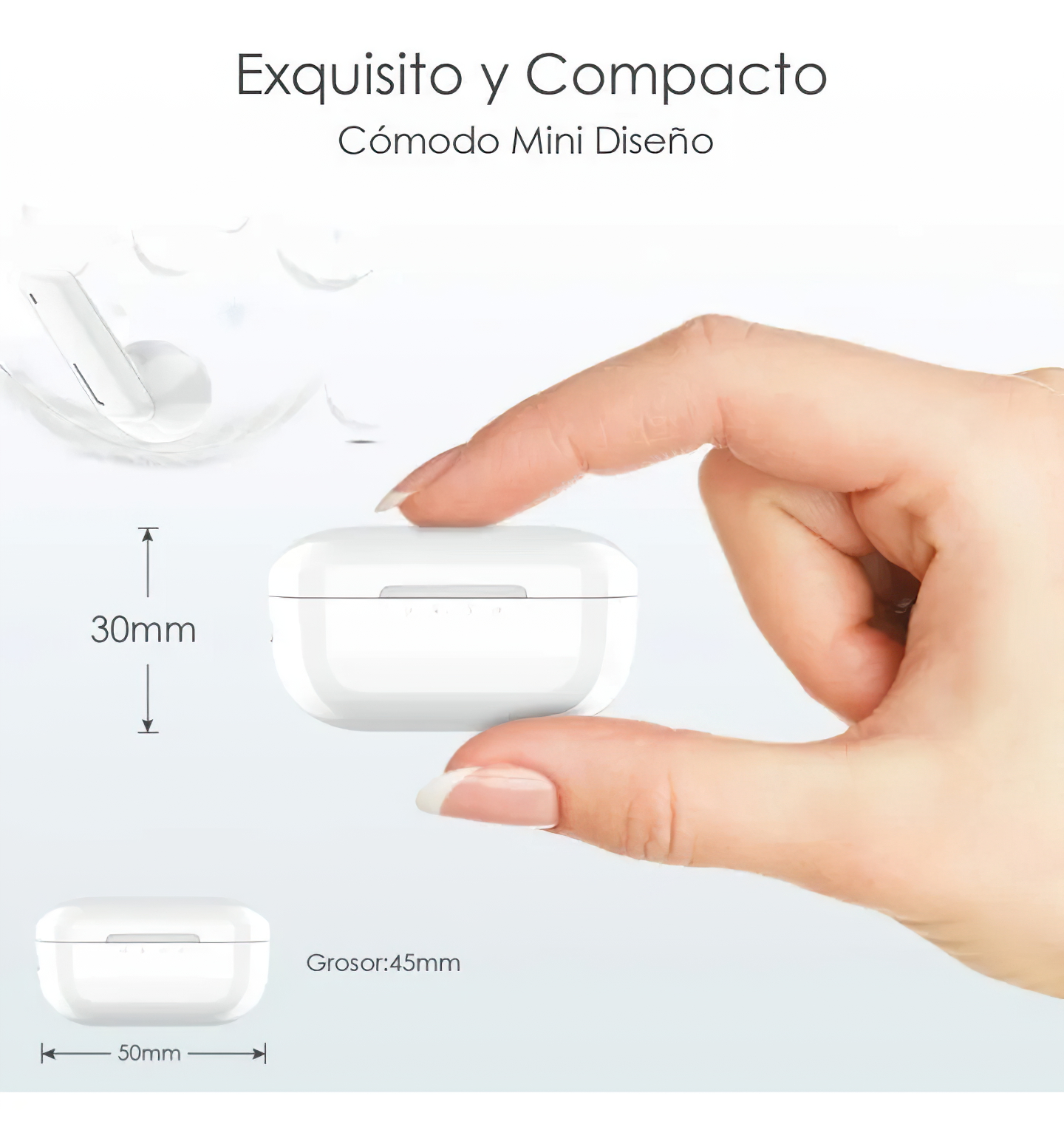 Audífonos In-ear Inalámbricos Bluetooth Impermeables TWS AAC Chip JL6973