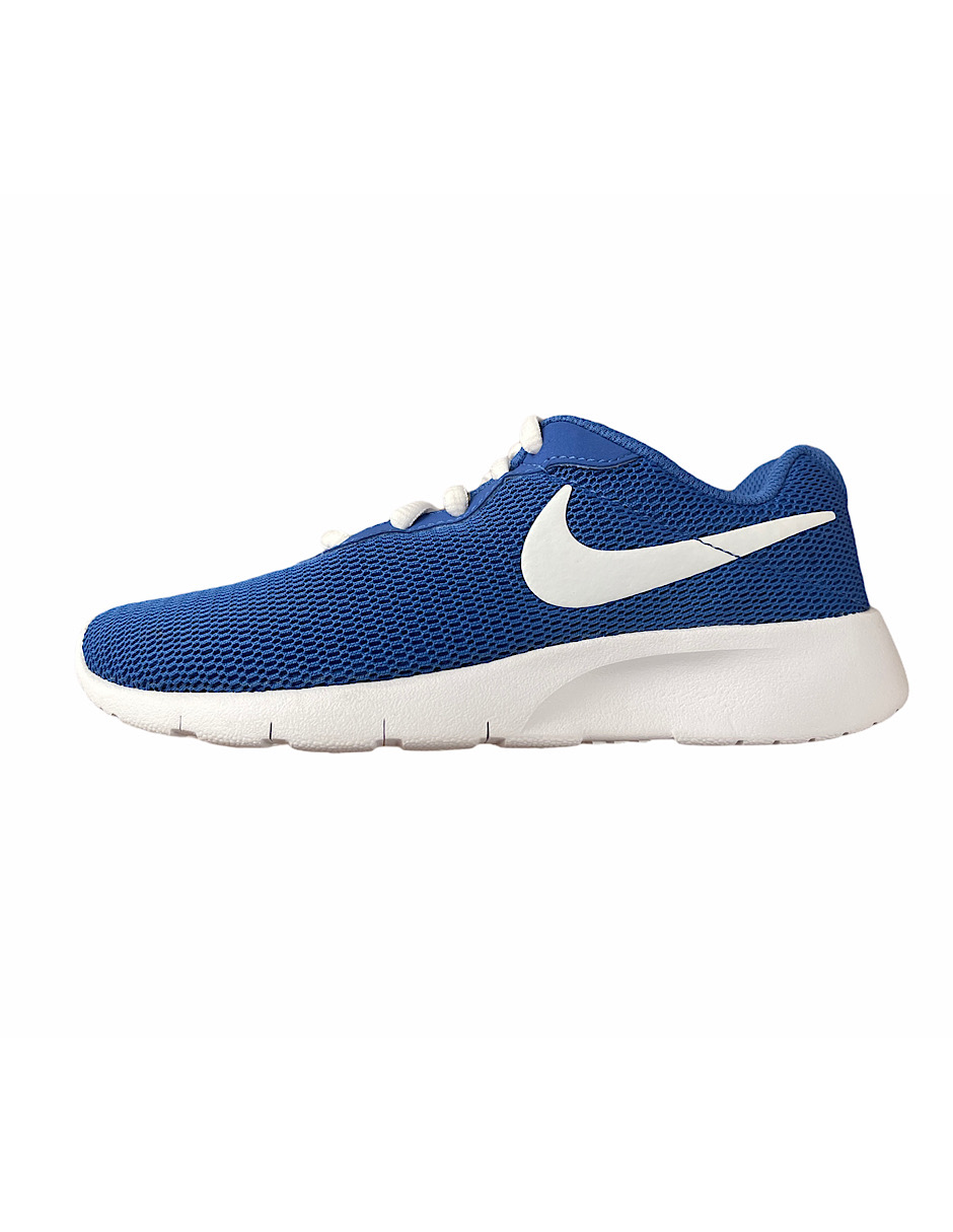 TENIS NIKE TANJUN azul rey