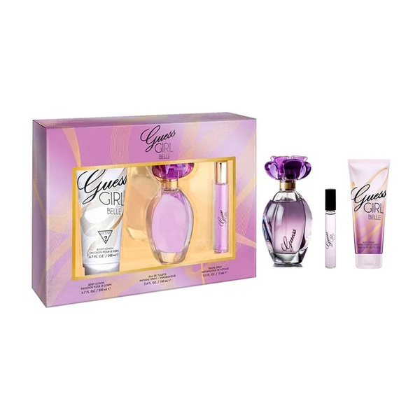 Guess Girl Belle Dama Set ( 3pz Body Lotion 200ml + Eau De Toilette ...
