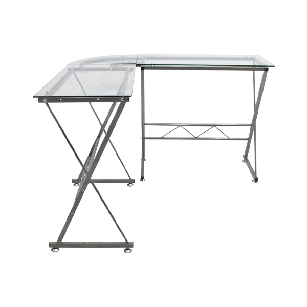 Escritorio Minimalista De Cristal Templado JM-909G Mundo In