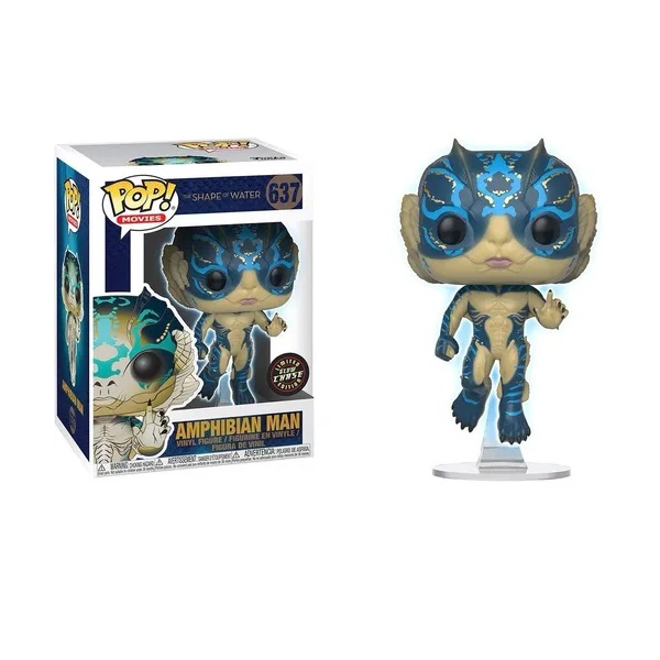 Funko Pop Figura The Shape Of Water Amphibian Man 637 Chase