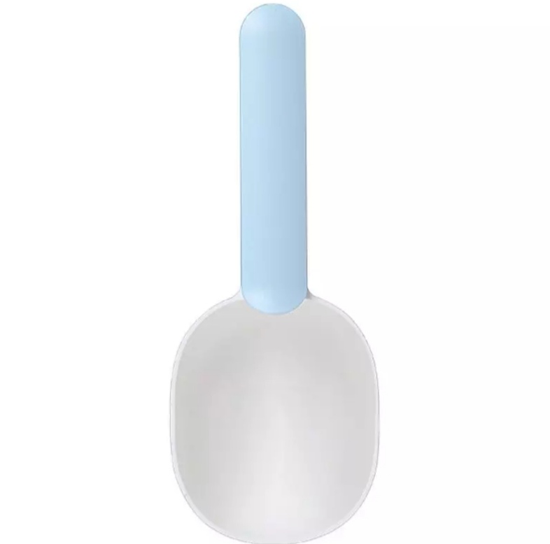 Pala Medidora Blanca con Azul Celeste