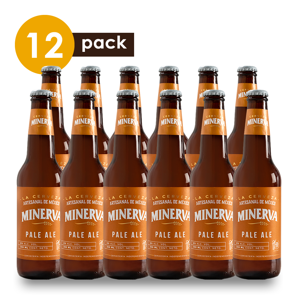 Cerveza Artesanal Minerva Pale Ale Beerpack 12