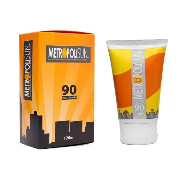Protector Solar Dermatológico Corporal Metropolisun 90 Fps