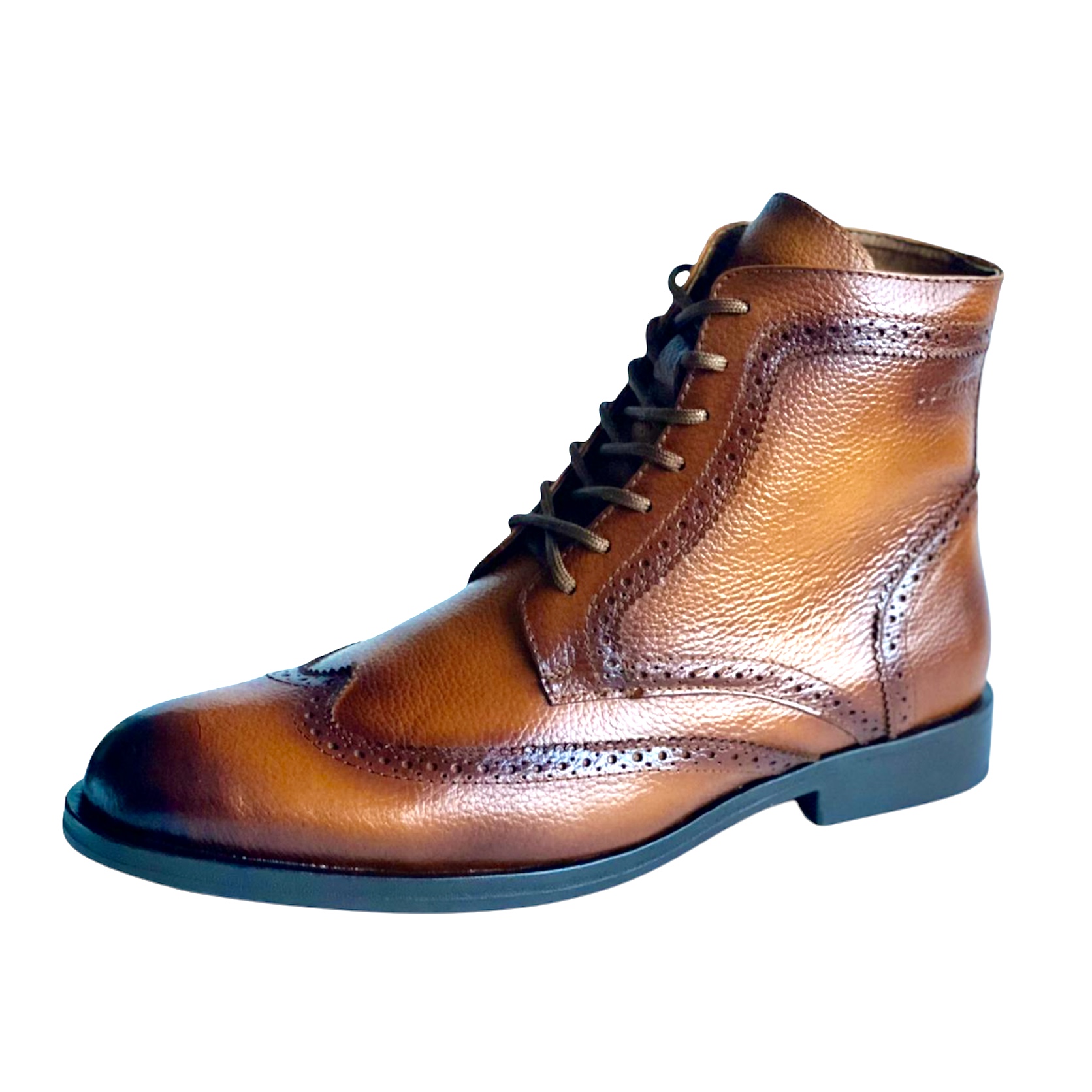 Michael Boot Leather Schadel Handcrafted