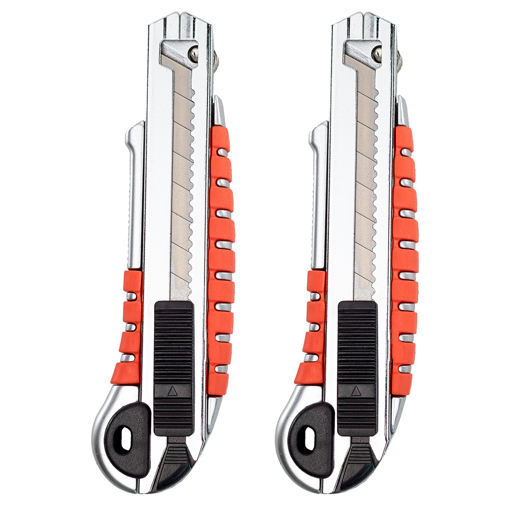 TechTools by CNX Navaja Retráctil de Acero y ABS (paquete de 2)