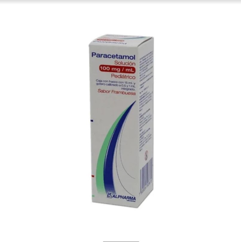 Paracetamol En Solucion Pediatrico 100 Mg/Ml Alpharma