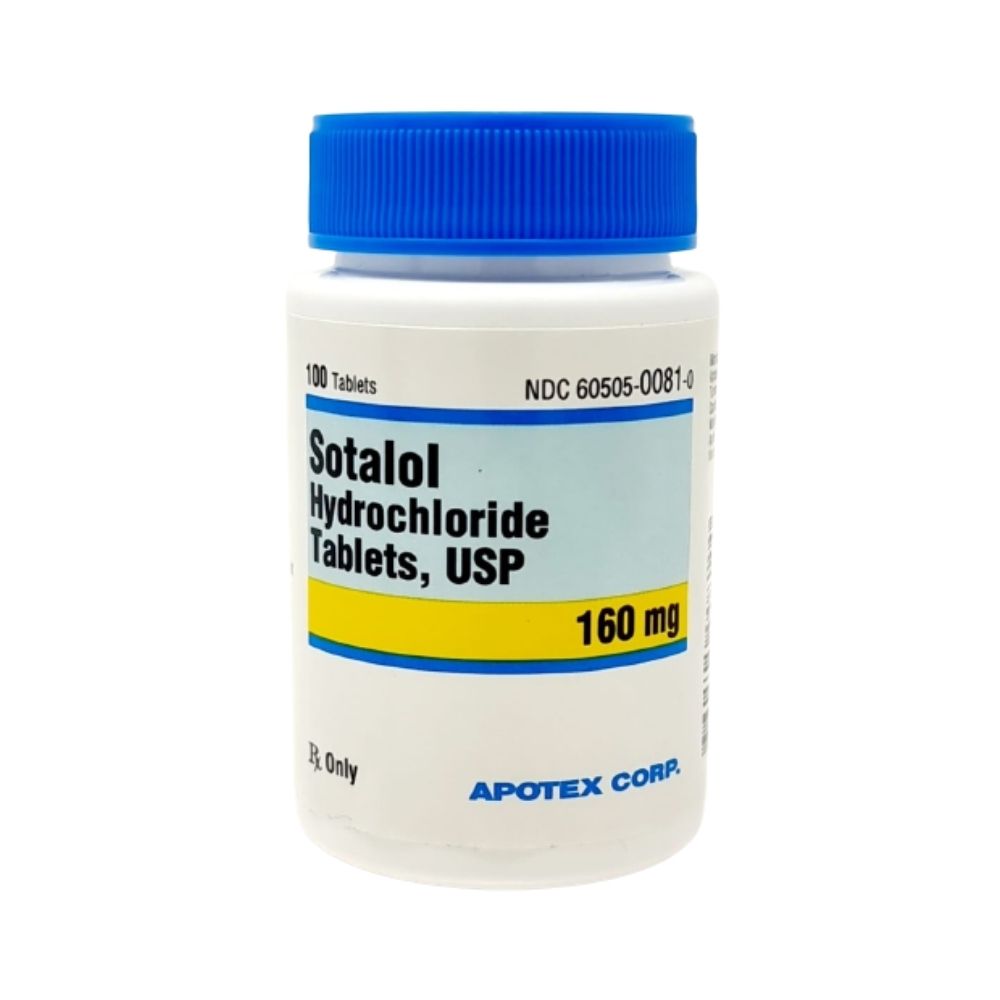 Sotalol Hydrochloride 100 Tabletas 160 Mg Apotex