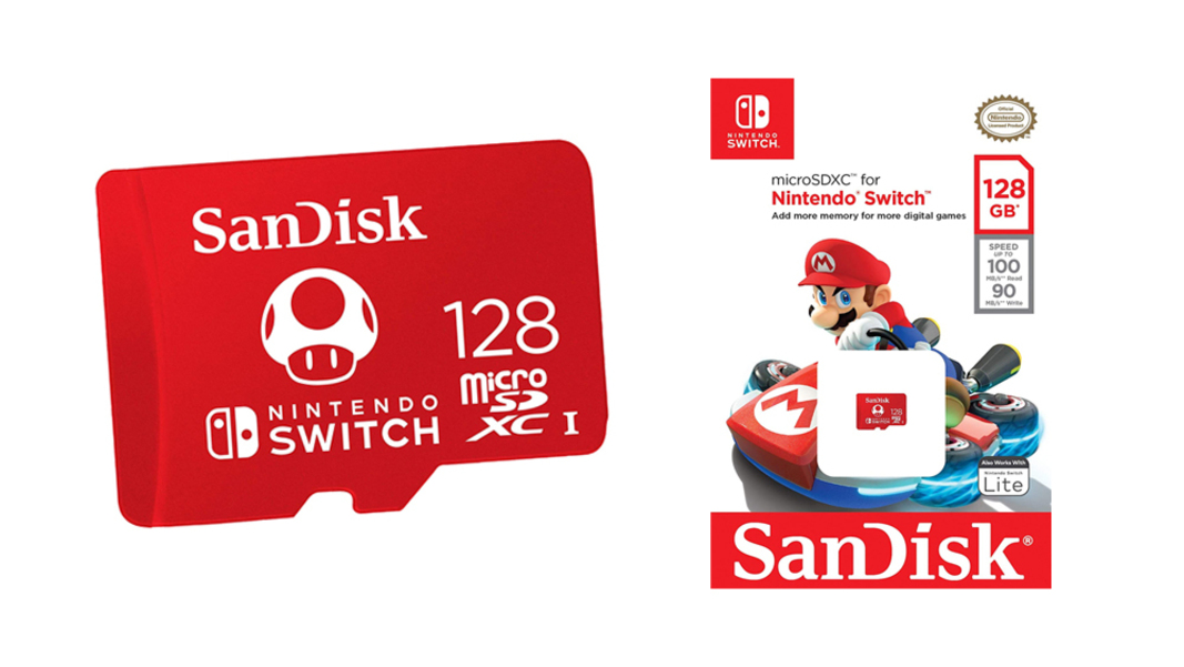 Memoria MicroSD 128GB Mario Bros Nintendo Switch Onky
