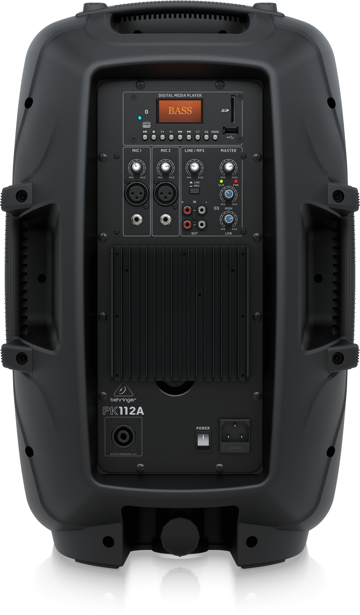 PK112A Behringer Bocina Amplificada 12" 600w con Bluetooth