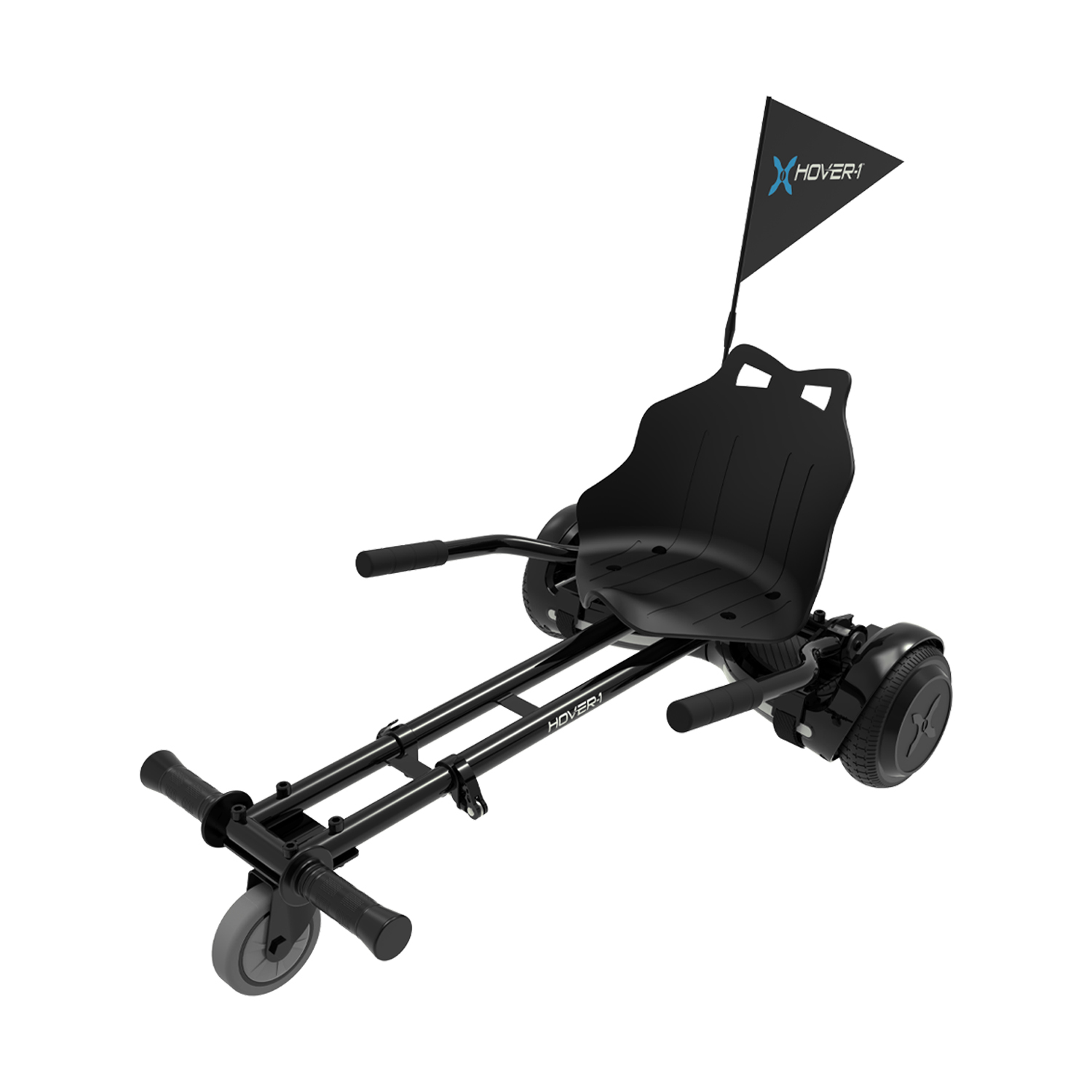 HOVER-1 COMBO HOVERBOARD & BUGGY NEGRO H1-MFH-CMB