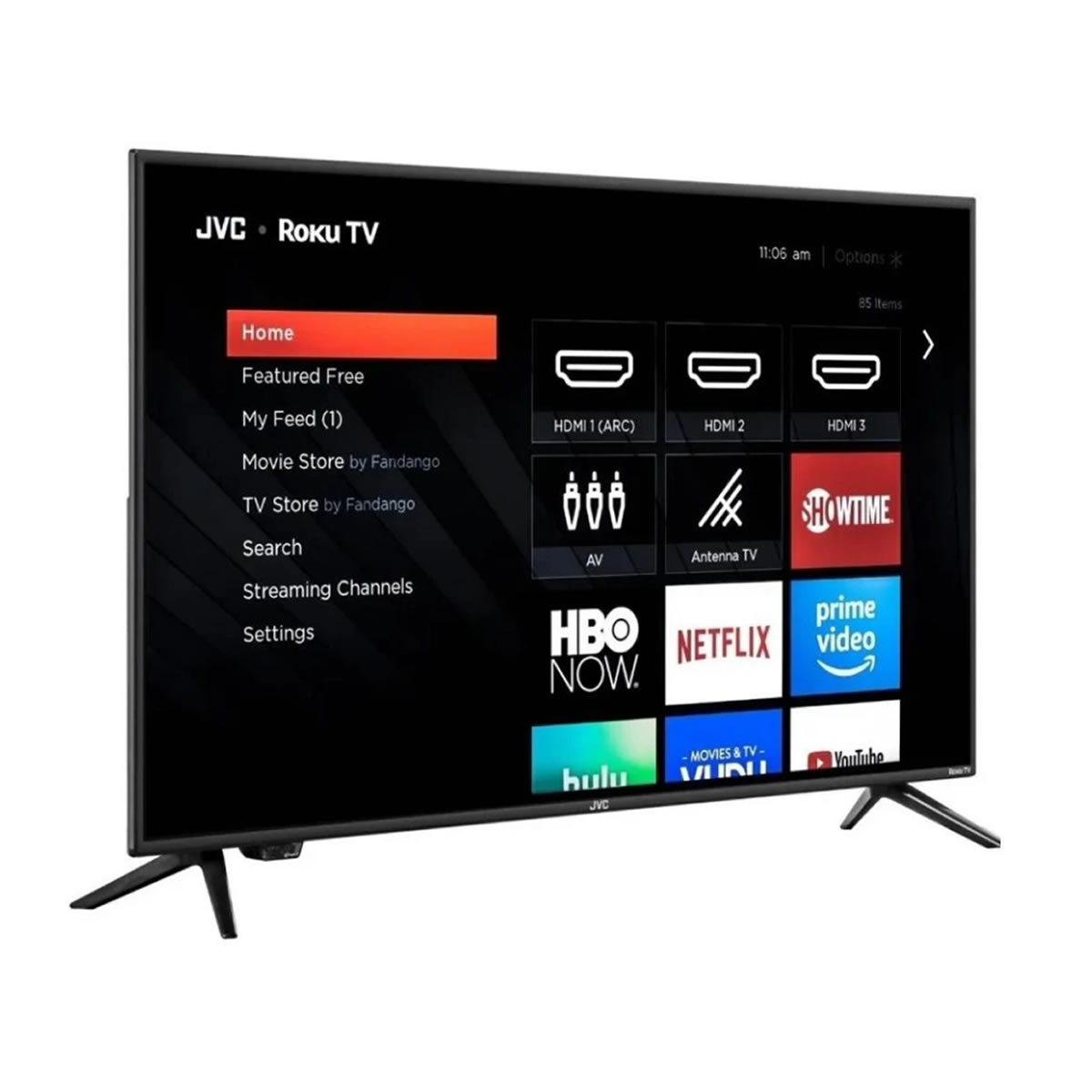 Pantalla 4K Smart TV 50 Pulgadas Con ROKU JVC SI50URF CST
