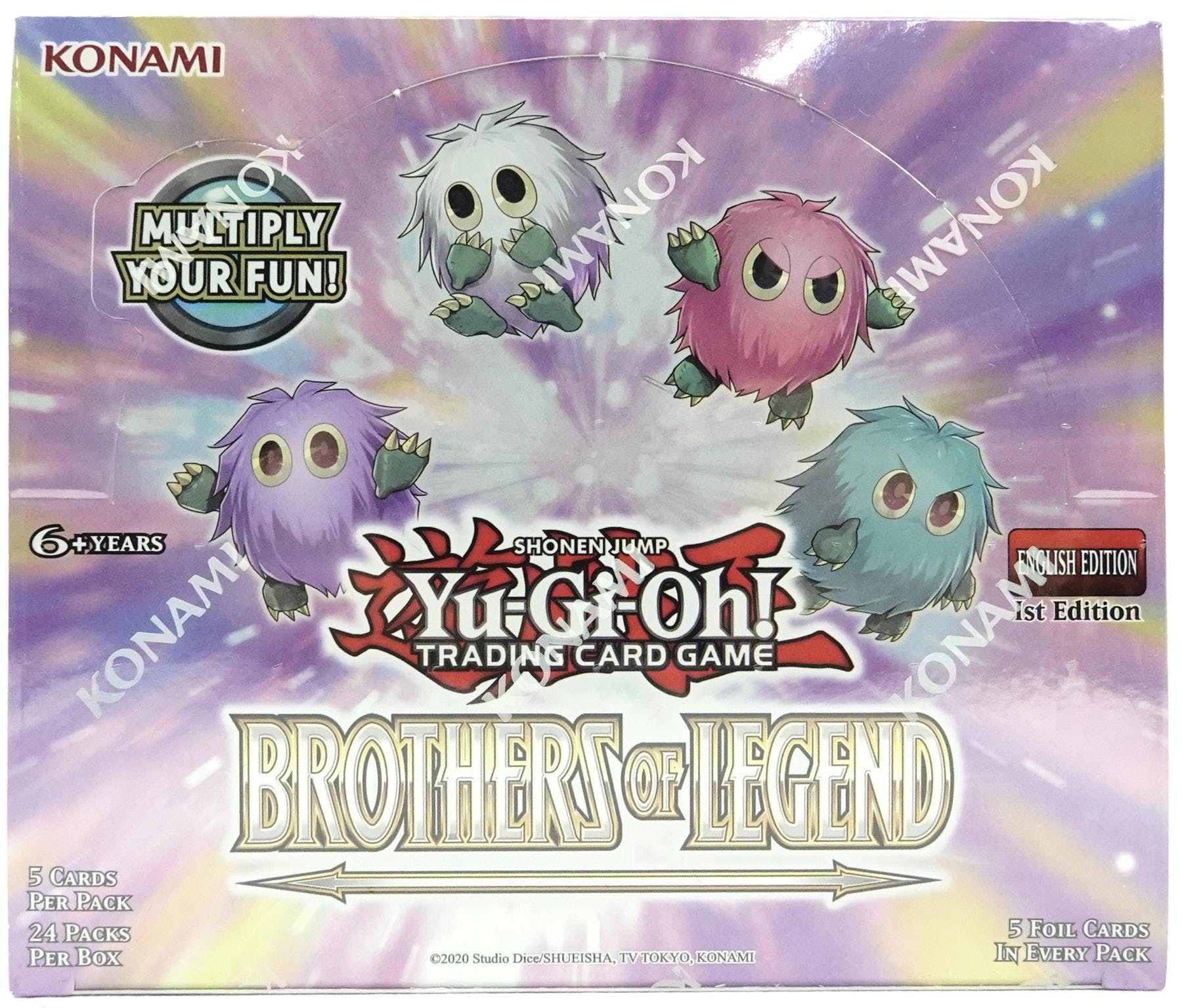 YuGiOh! Booster Box Brothers of Legend Inglés