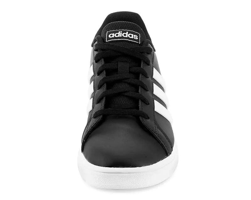 Tenis Adidas Grand Court EF0102 Color Negro Para Niños