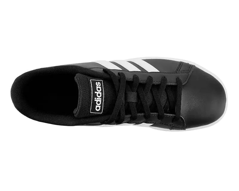 Tenis Adidas Grand Court EF0102 Color Negro Para Niños