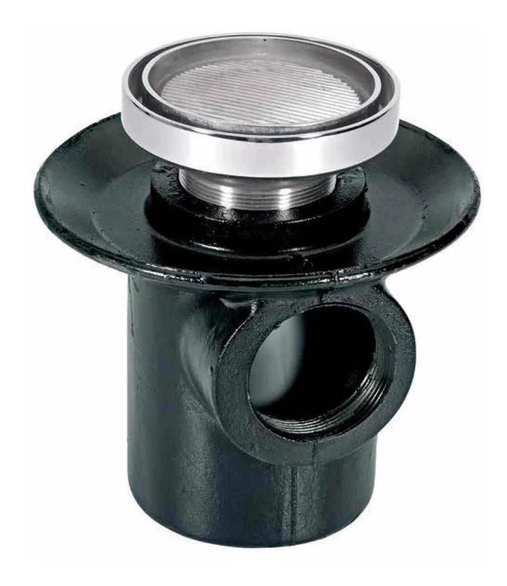 Coladera Helvex 24-hli Para Piso Tapa Redonda Para Inserto