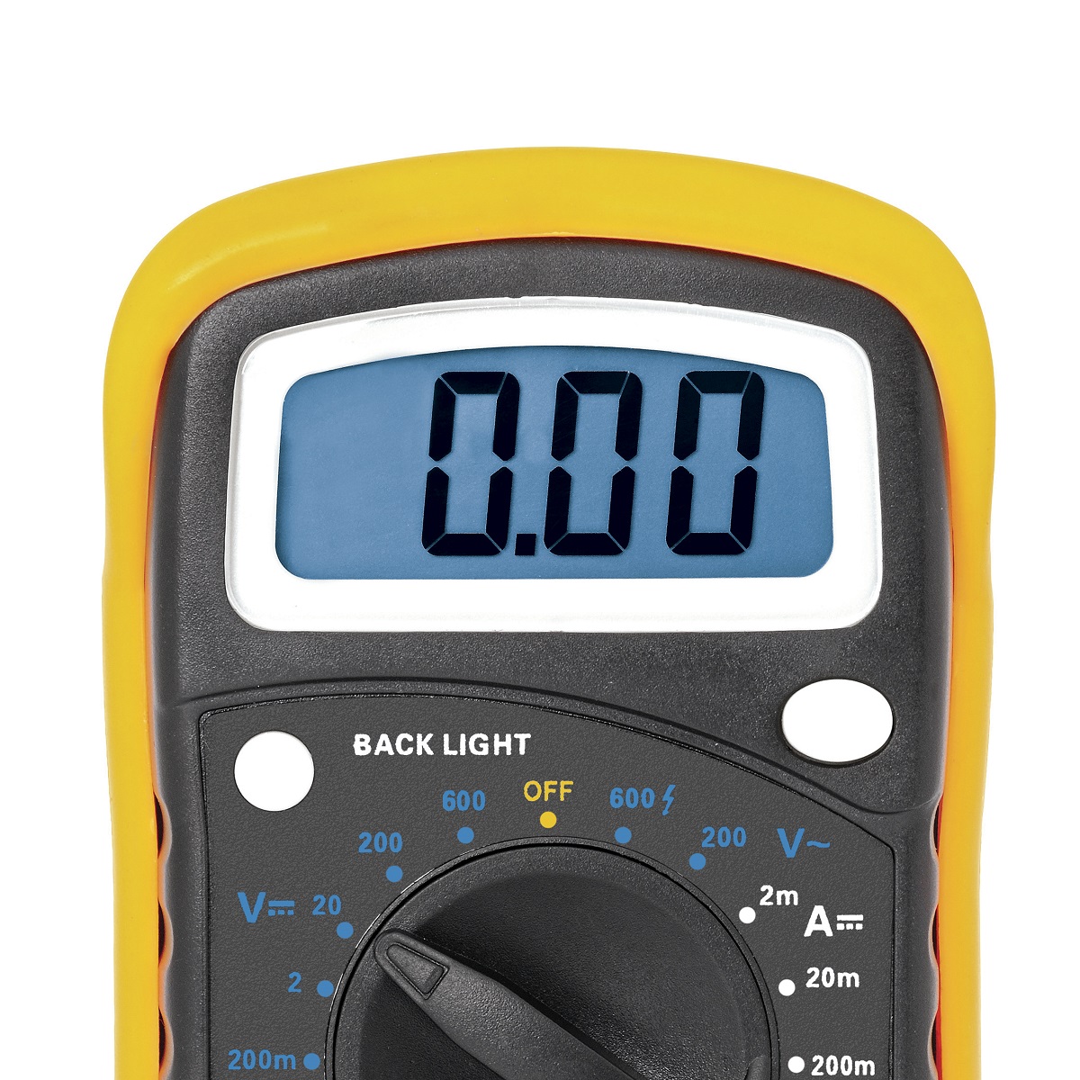 Multímetro digital con medidor de frecuencia y probador de BUZZER