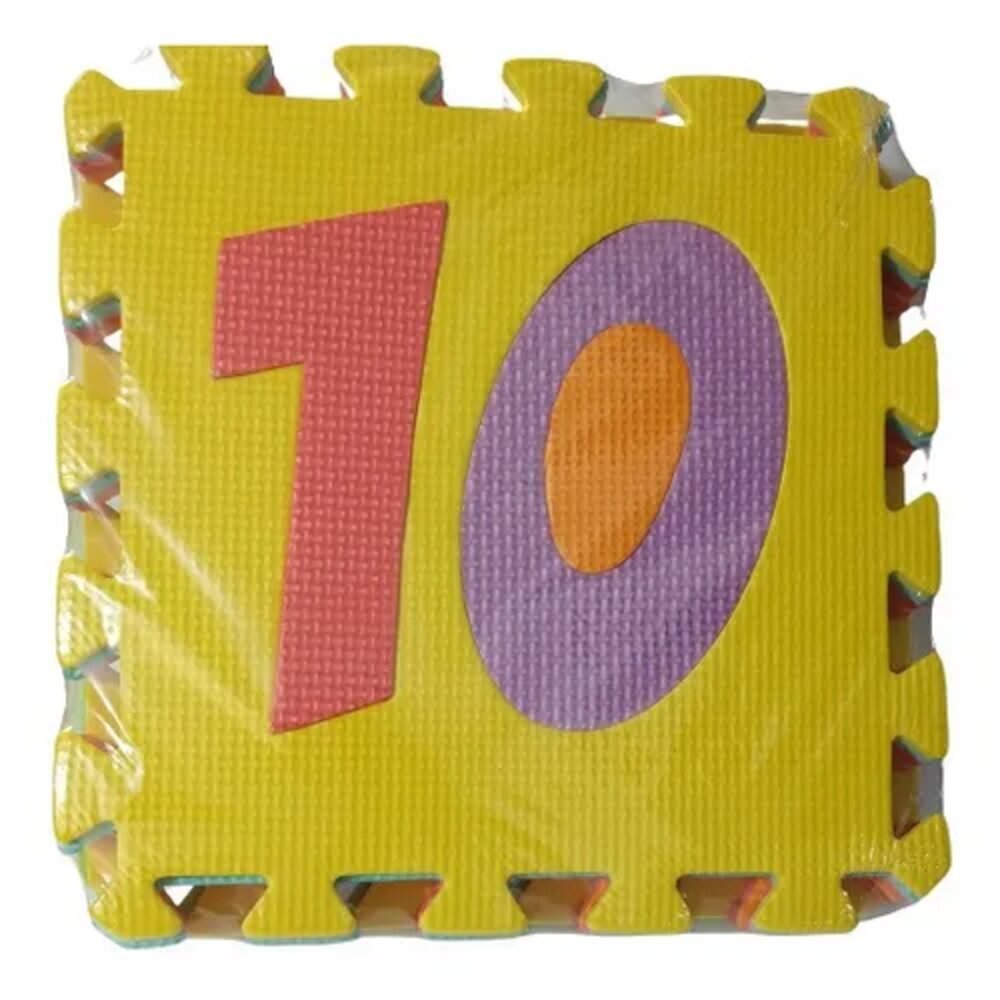 Tapete Didáctico De Foamy Armable Números 10 Pzs