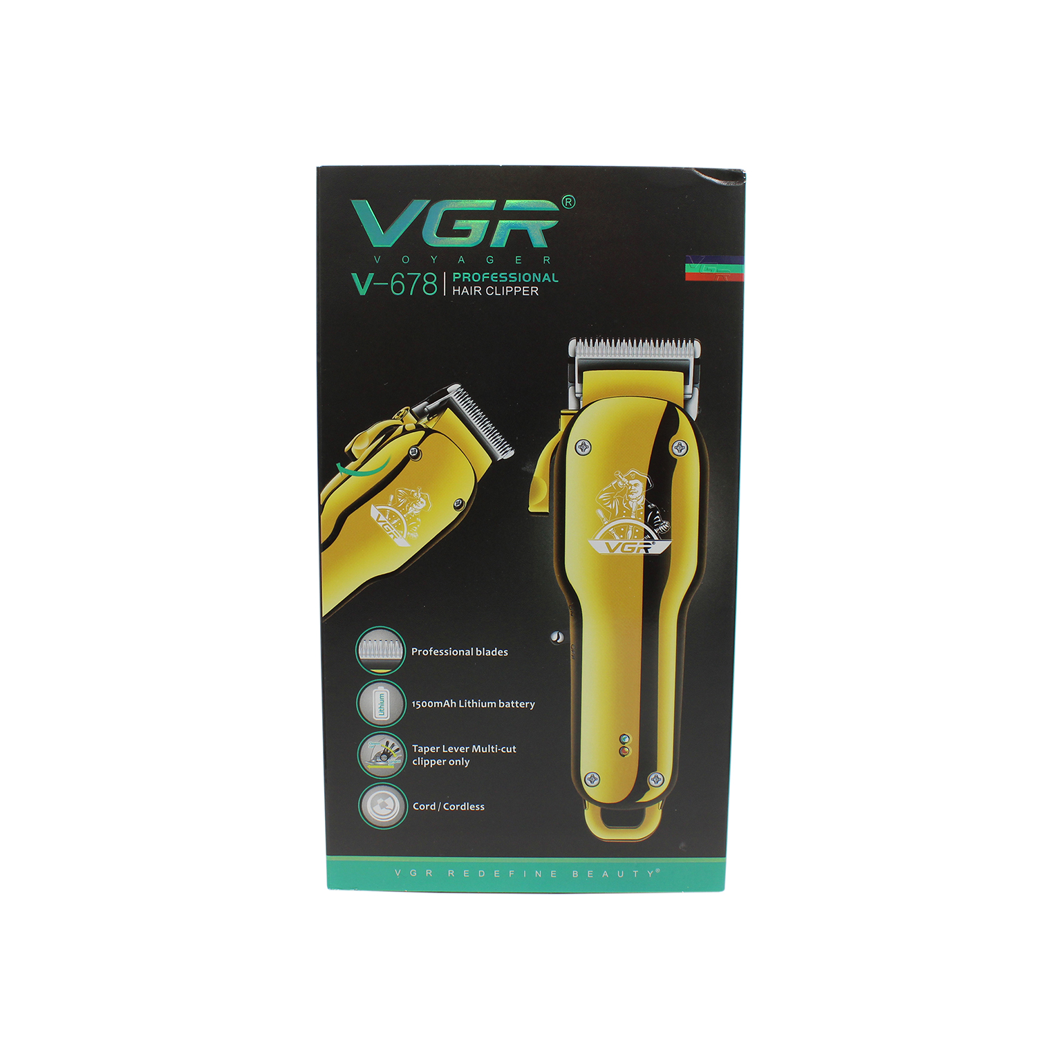 Maquina Cortadora De Cabello VGR Mod. V-678