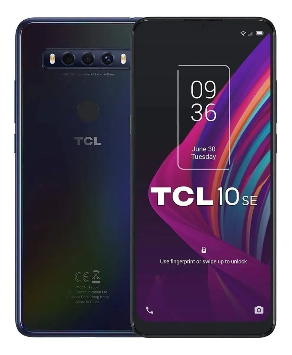 Celular TCL 10 Se 64/4gb Azul Desbloqueado Single Sim
