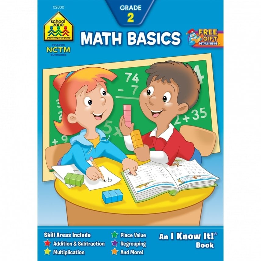 Cuaderno Math Basics Grade 2 Workbook