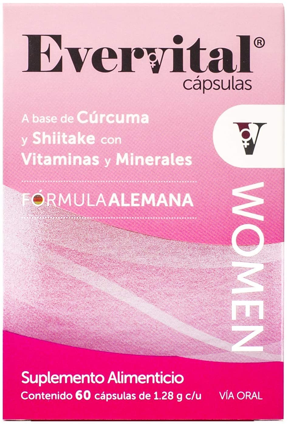 Evervital Women Suplemento Alimenticio 60 Capsulas
