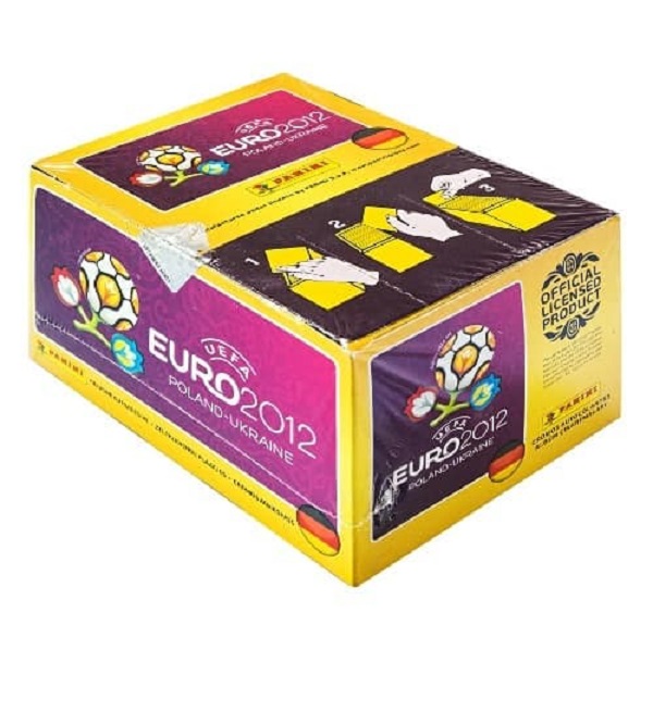 Album + Caja con 100 sobres de la Euro 2012 Polonia-Ucrania oficial de ...