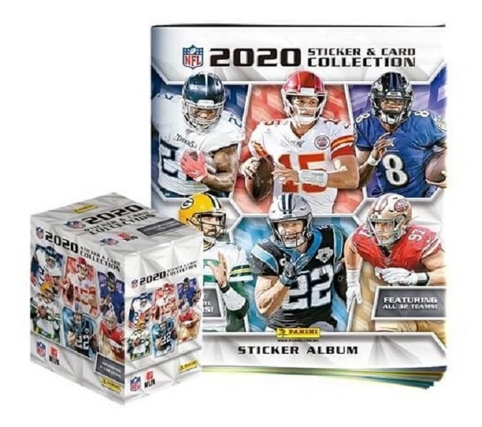 Álbum + 50 sobres de la NFL 2020 oficial de Panini