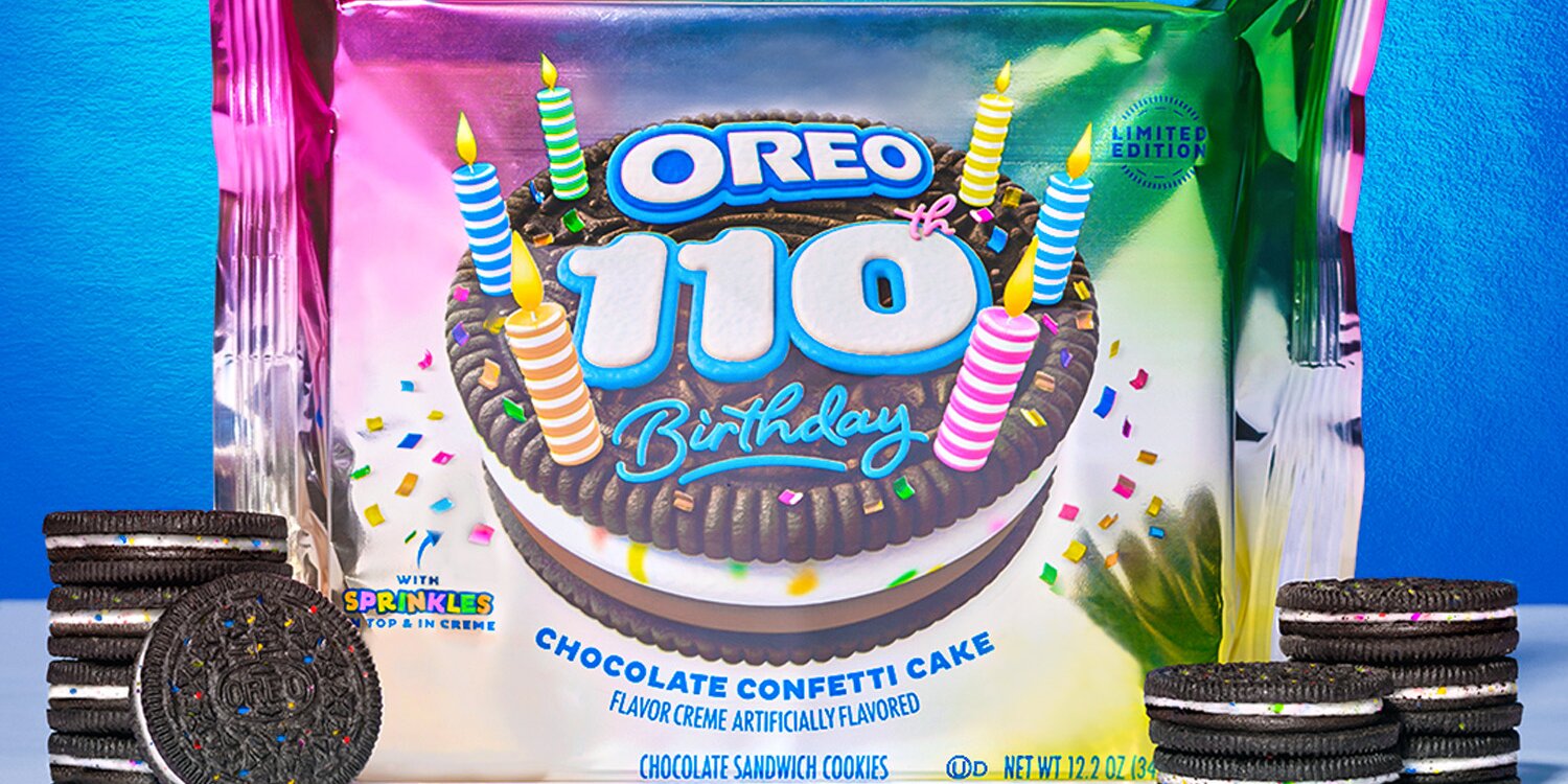 Galletas Oreo 50 Aniversario Oreo Golden Vanilla & Birthday Party