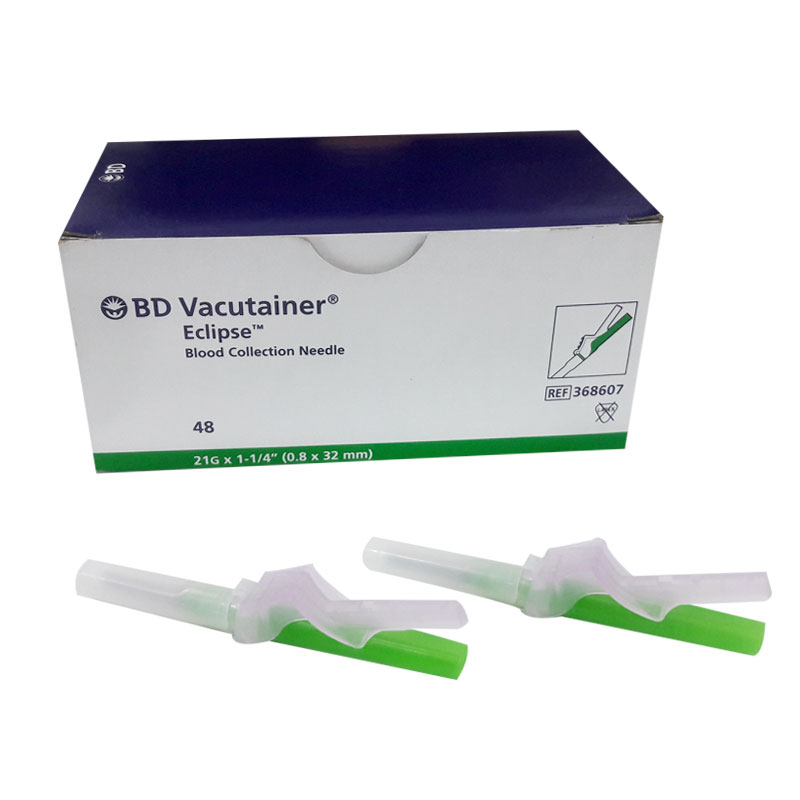 Aguja Eclipse Verde Bd Vacutainer 21gx1 1/4 Caja 48 Pzas