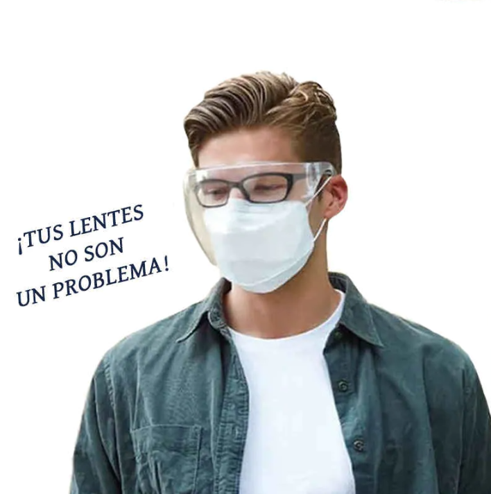 Careta De Policarbonato Transparente Careta Protectora Facial Face Shield